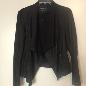 BLANC NOIR Jackets & Coats | Hot Pink Leather Biker Jacket | Poshmark